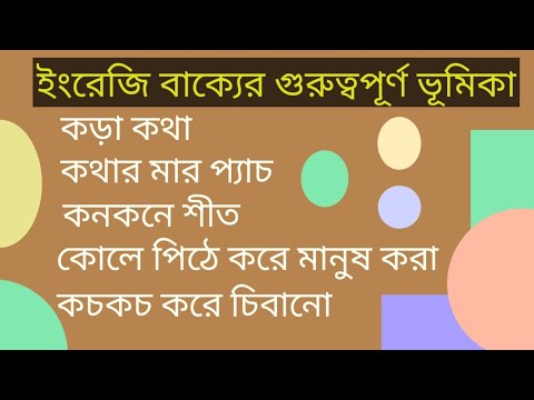 The Vital Role of English Sentence - YouTube