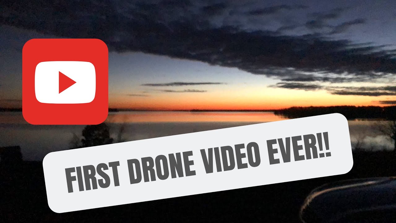FIRST DRONE FLIGHT EVER!! - YouTube