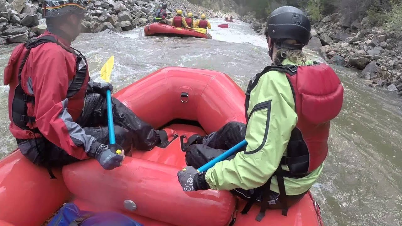 Clear Creek Intermediate Rafting GoPro - YouTube