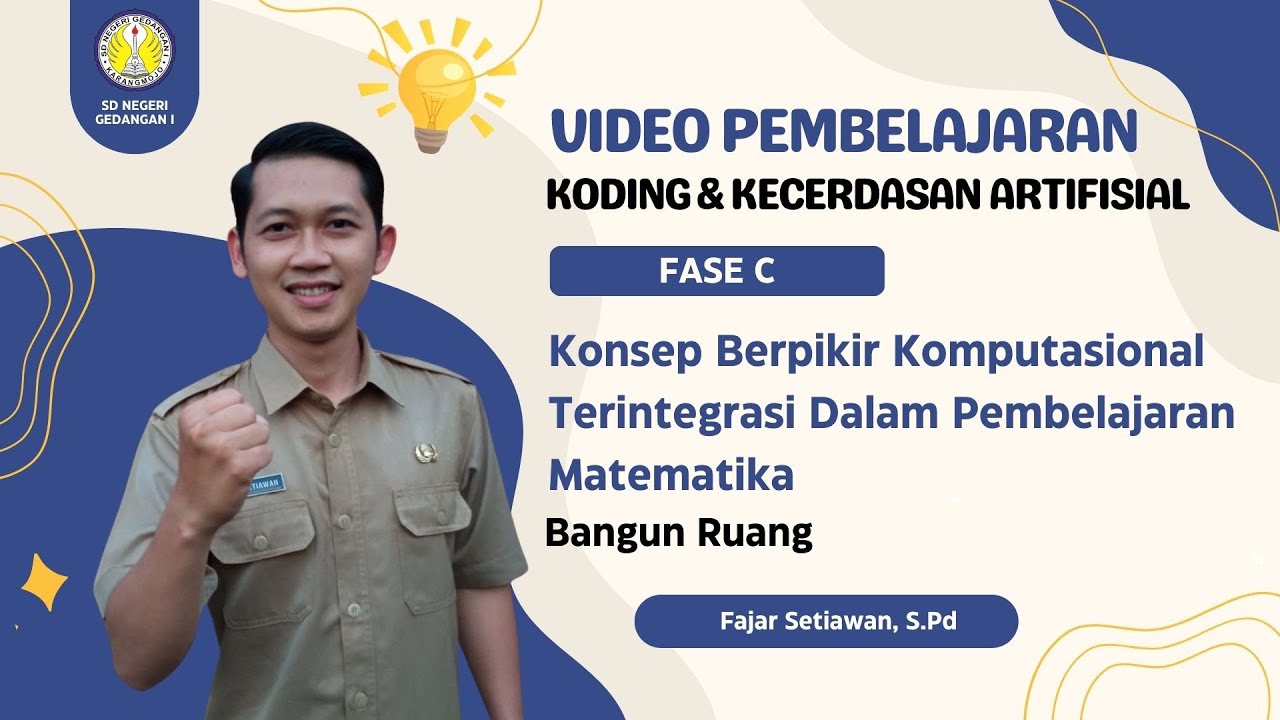 Video Pembelajaran Koding & Kecerdasan Artifisial (Berpikir Komputasional) - YouTube