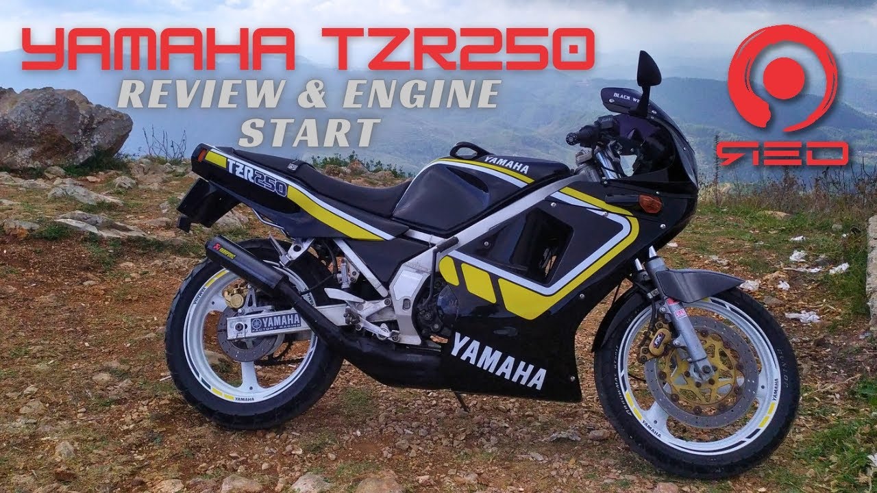 YAMAHA TZR250 1kt 1987 | Review and engine start | 🔴 RED Garage - YouTube