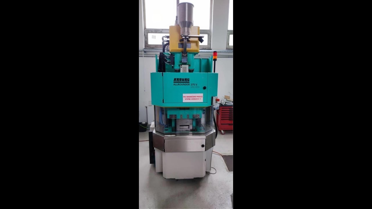 Injection press ARBURG ALLROUNDER 275 V 250 – 100, Company Amaron s.r.o ...