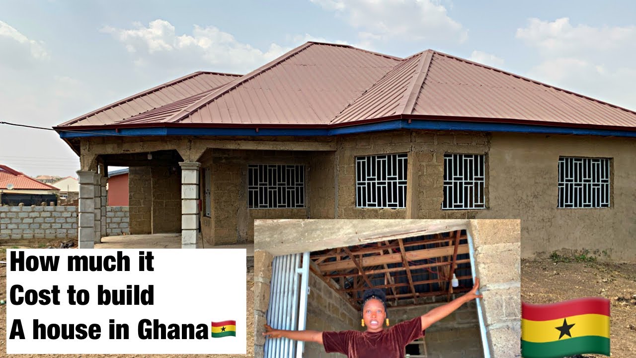 HOUSE OWNER AT 21???AN UNCOMPLETED HOUSE TOUR IN KASOA GHANA🇬🇭🇬🇭 - YouTube