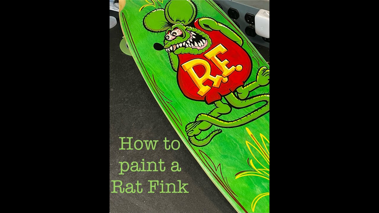 The best and most amazing how to paint a Rat Fink guide ever. Super ...