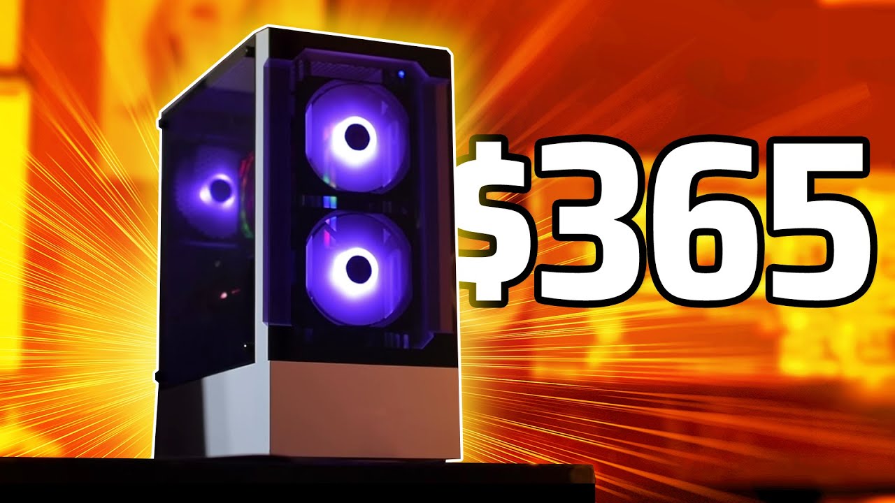 The BEST Budget Gaming PC for Under $400!! ALL NEW Parts! 🔥 - YouTube
