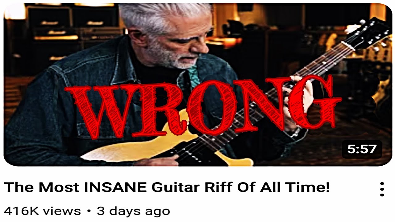 Rick Beato || Wrong Again! - YouTube
