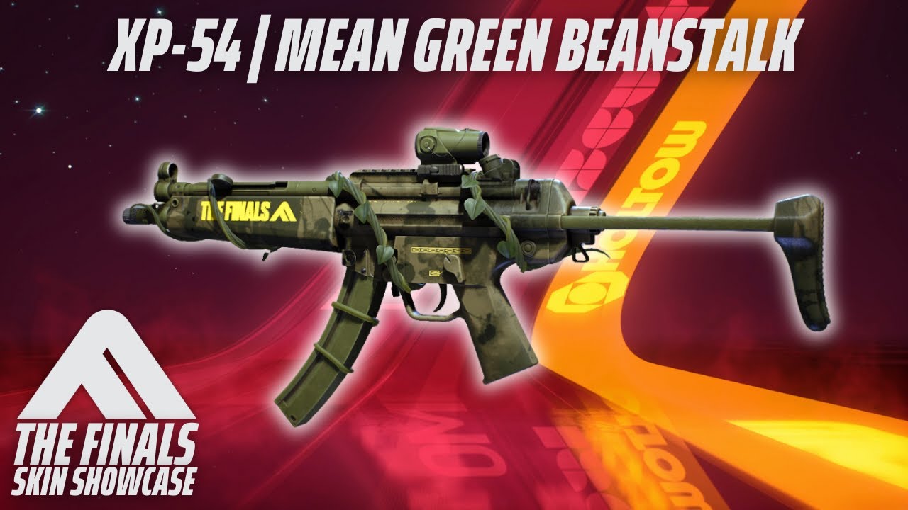 XP-54 MEAN GREEN BEANSTALK Skin Review | The Finals Season 4 Mean Green ...