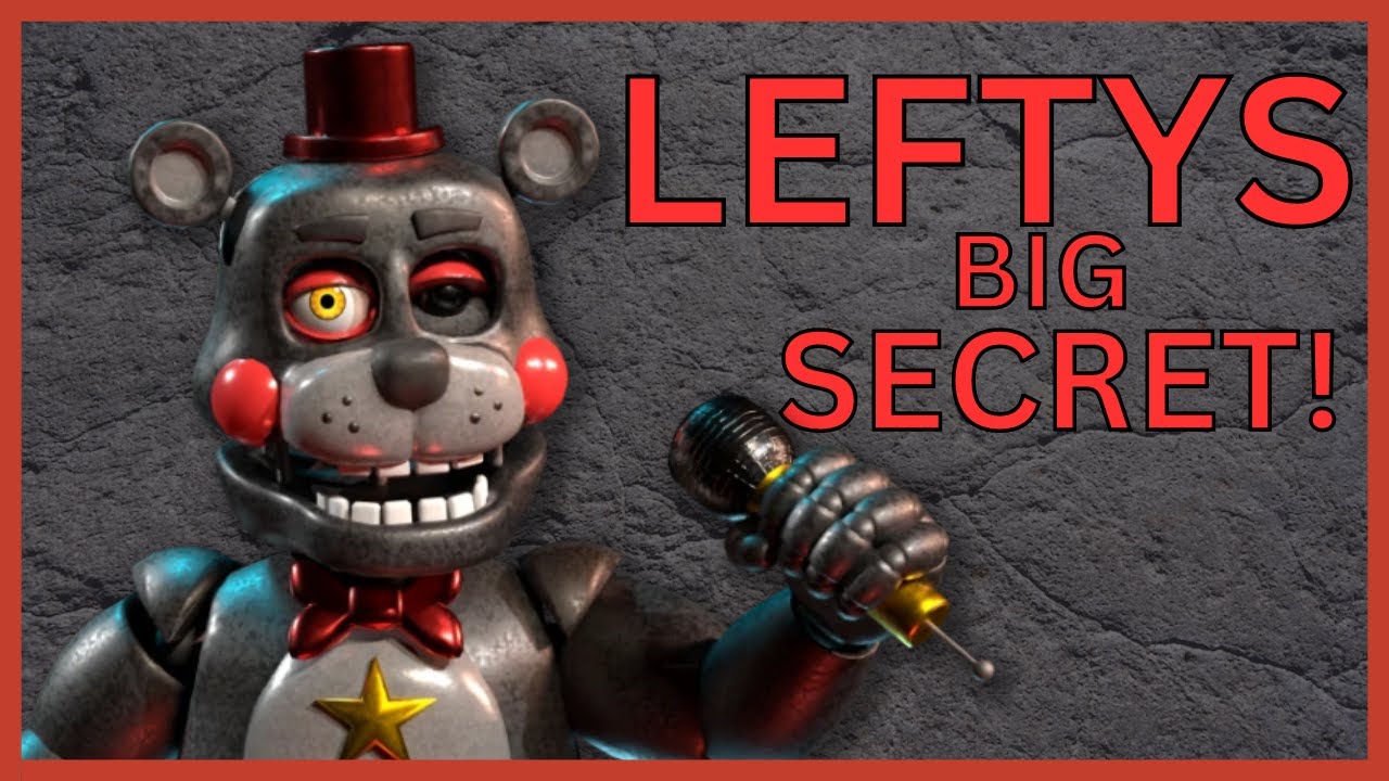 What is LEFTY hiding?? FNAF Pizzeria Simulator - YouTube