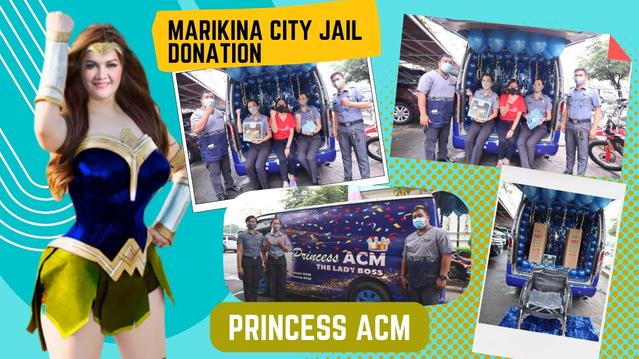 Maagang Pamasko sa BJMP Marikina City Jail | Princess ACM | Vlog - YouTube