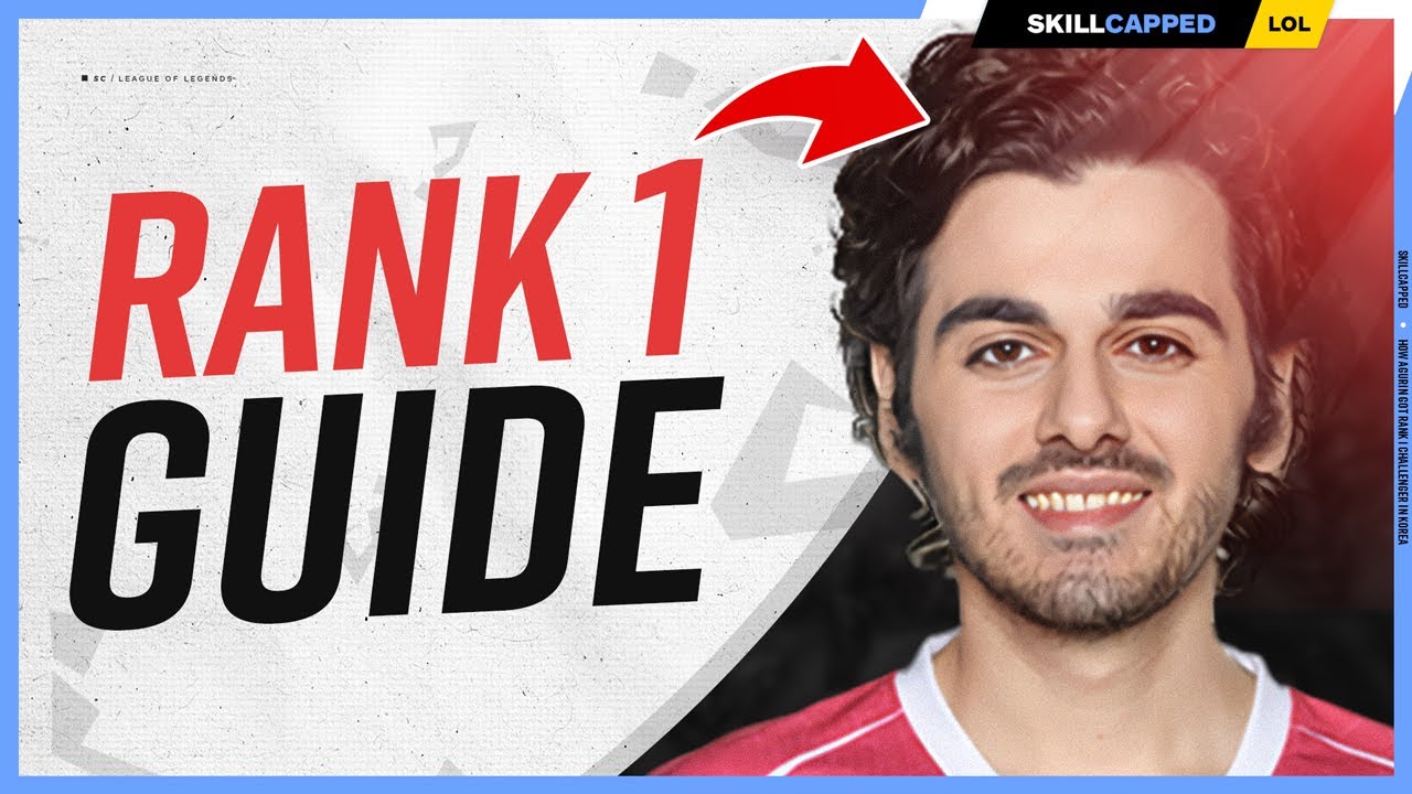 How AGURIN got RANK 1 CHALLENGER in KOREA - YouTube