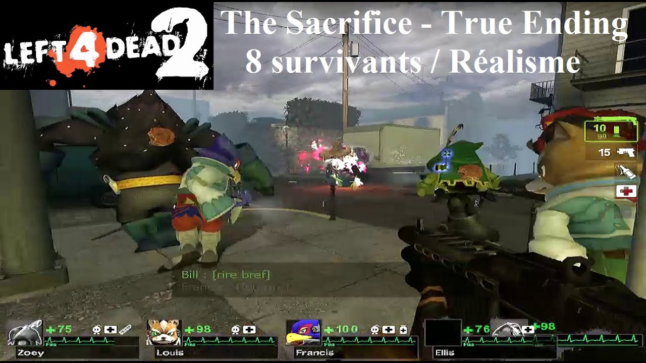 Left 4 Dead 2 (Walkthrough FR) The Sacrifice - True Ending (8 ...
