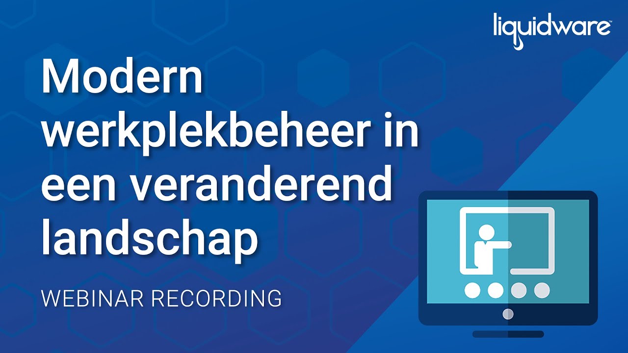 Modern Werkplekbeheer In Een Veranderend Landschap Youtube