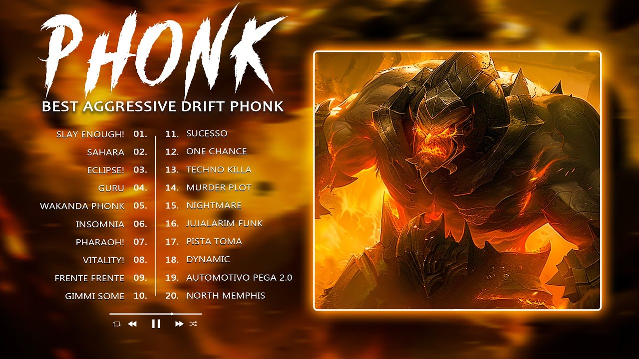 Mix PHONK Music 2024| JHIN (League of Legends) Playlist| Best ...