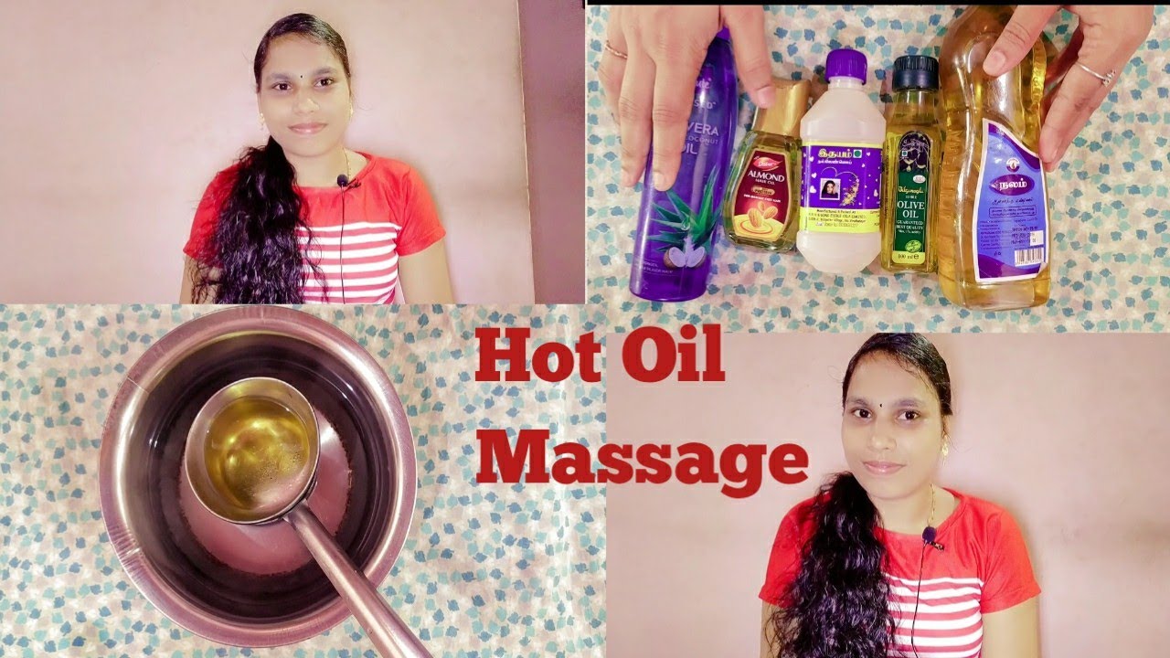 Hot Oil Massage For Hair Growth/SR tamil beauty - YouTube