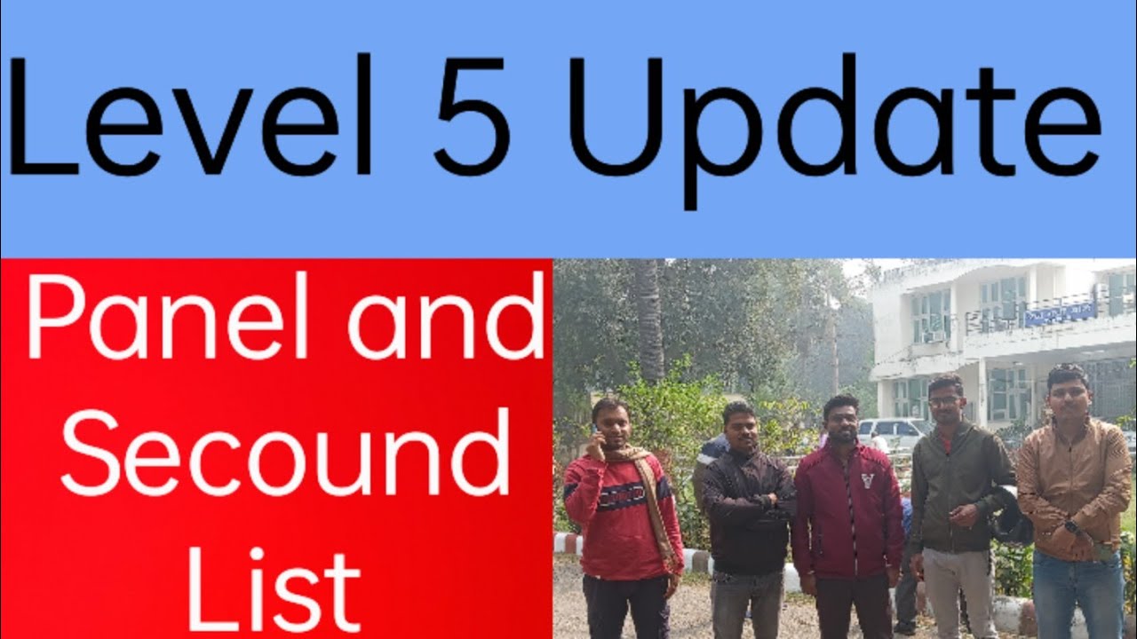 RRB Board से Live (Level 5 update) - YouTube