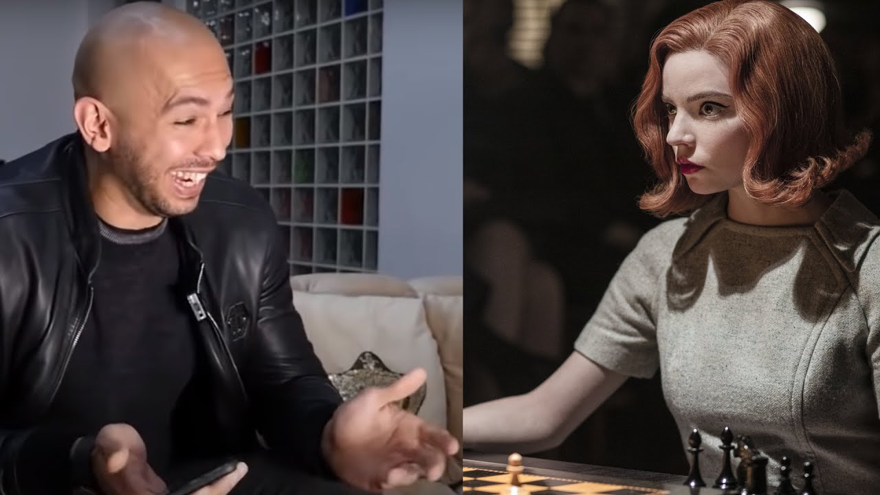 What does Andrew Tate think about Queens Gambit? - YouTube