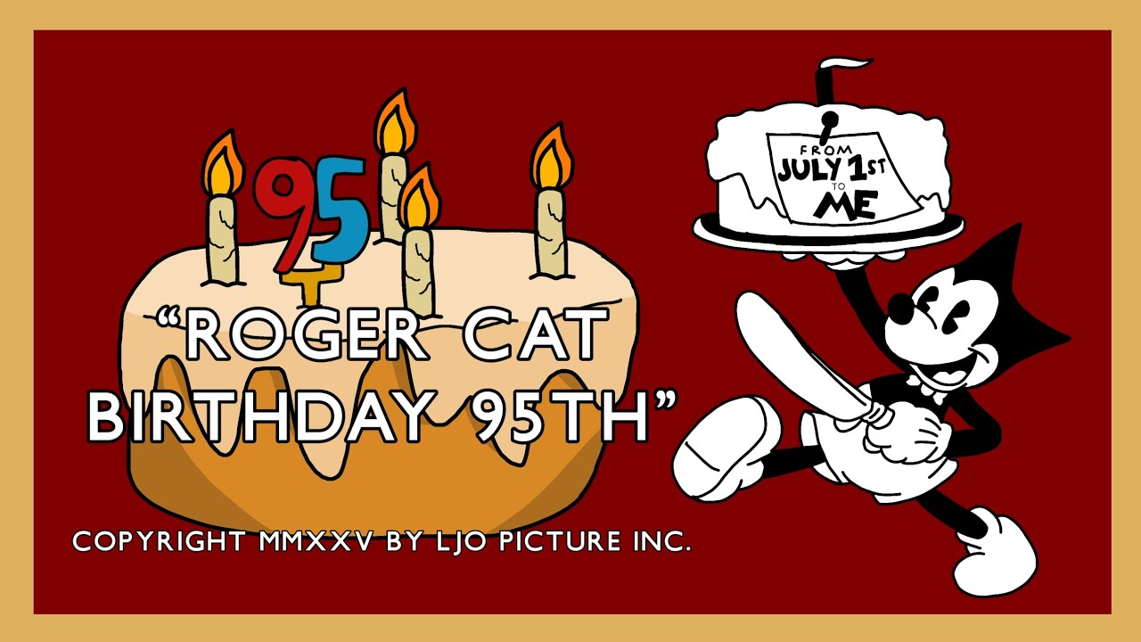 Roger Cat - "Roger Cat 95th Anniversary" - YouTube
