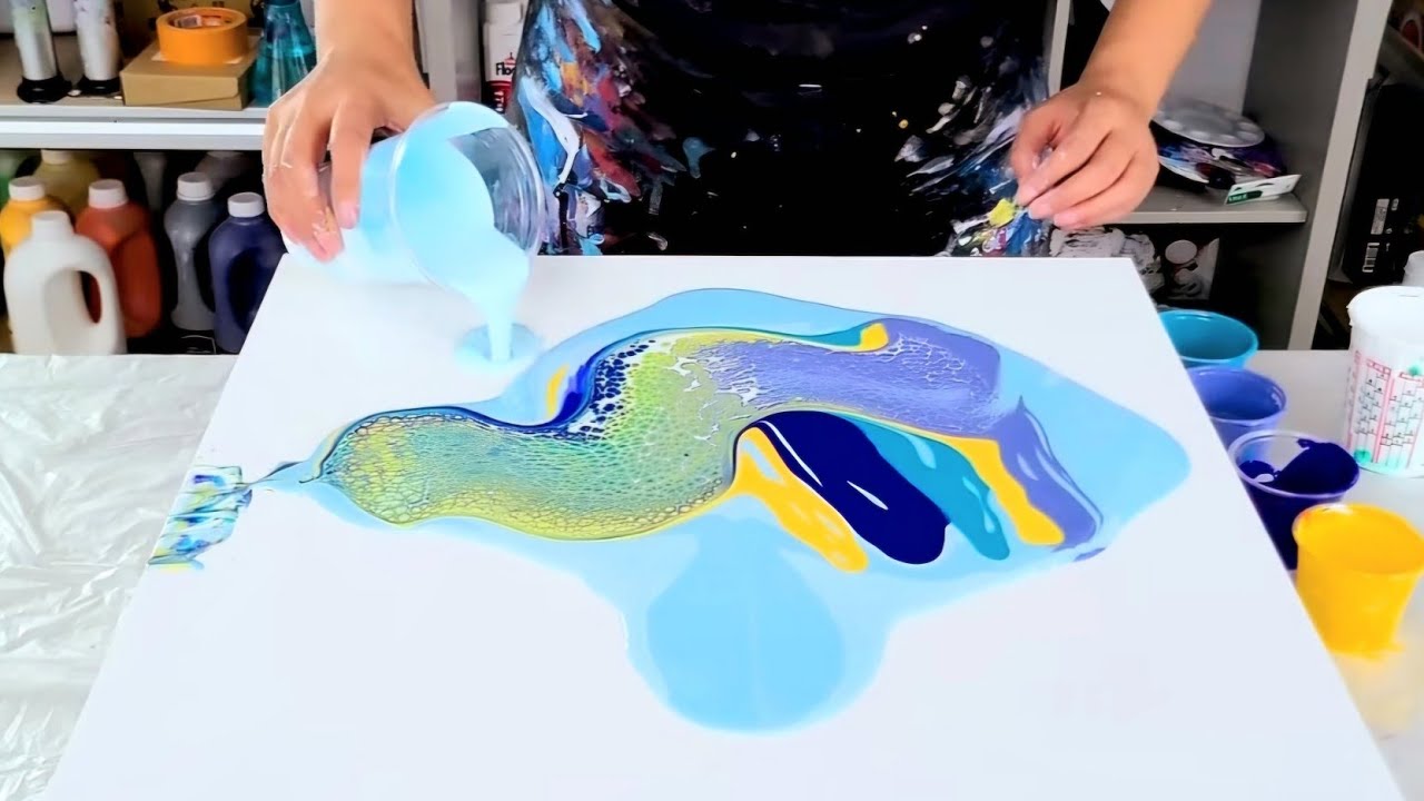 This Small Change Took this Painting to the Next Level! - Acrylic ...