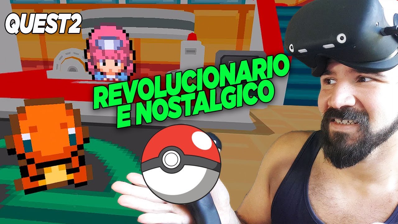TESTEI POKEMON VR E ESTÁ INCRÍVEL! // POKEQUEST VR QUEST 2 STANDALONE ...