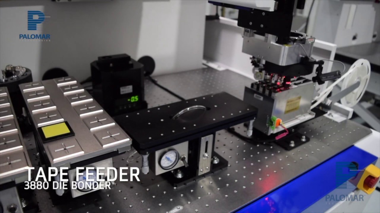 Palomar Technologies' 3880 Die Bonder Component Placement Die Attach ...