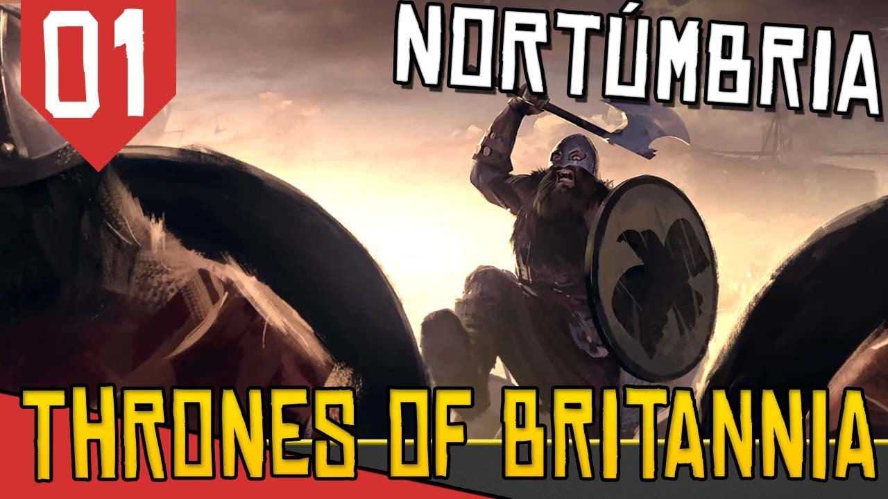 OS VIKINGS DE RAGNAR LODBROK - Total War Thrones of Britannia #01 ...