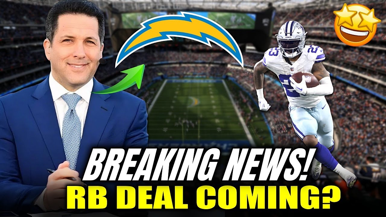 🔥🚨 BREAKING: CHARGERS CLOSE TO SIGNING TOP FREE-AGENT RB!LOS ANGELES ...