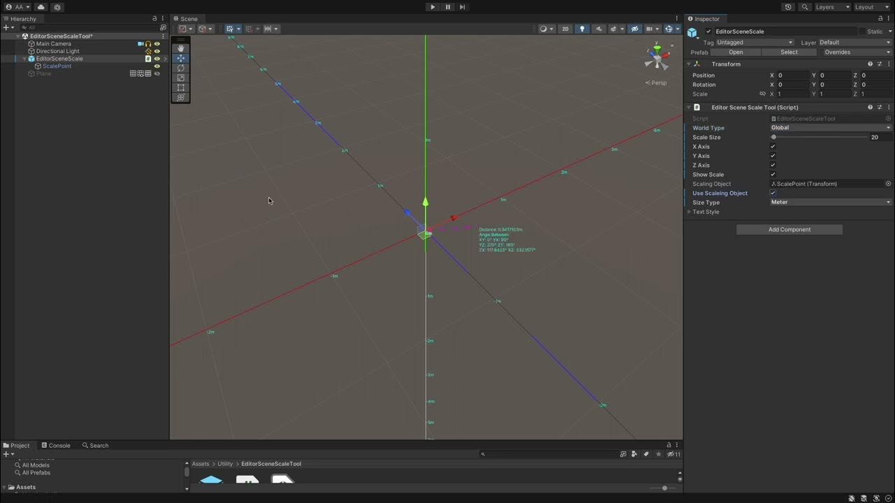 Measuring Tool for Unity Editor - YouTube