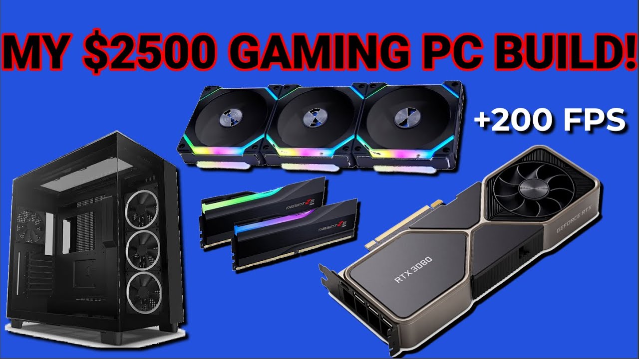 MY $2500 GAMING PC BUILD!! #pc #pcgaming - YouTube