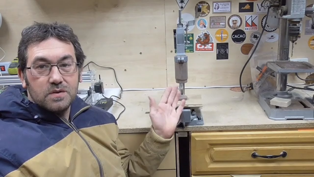 Make a multi purpose hand press from a Drill stand !! - YouTube