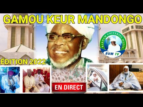 🔴Gamou annuel Dahira ansaroudine de keur MANDONGO edition2022 partie 1 ...