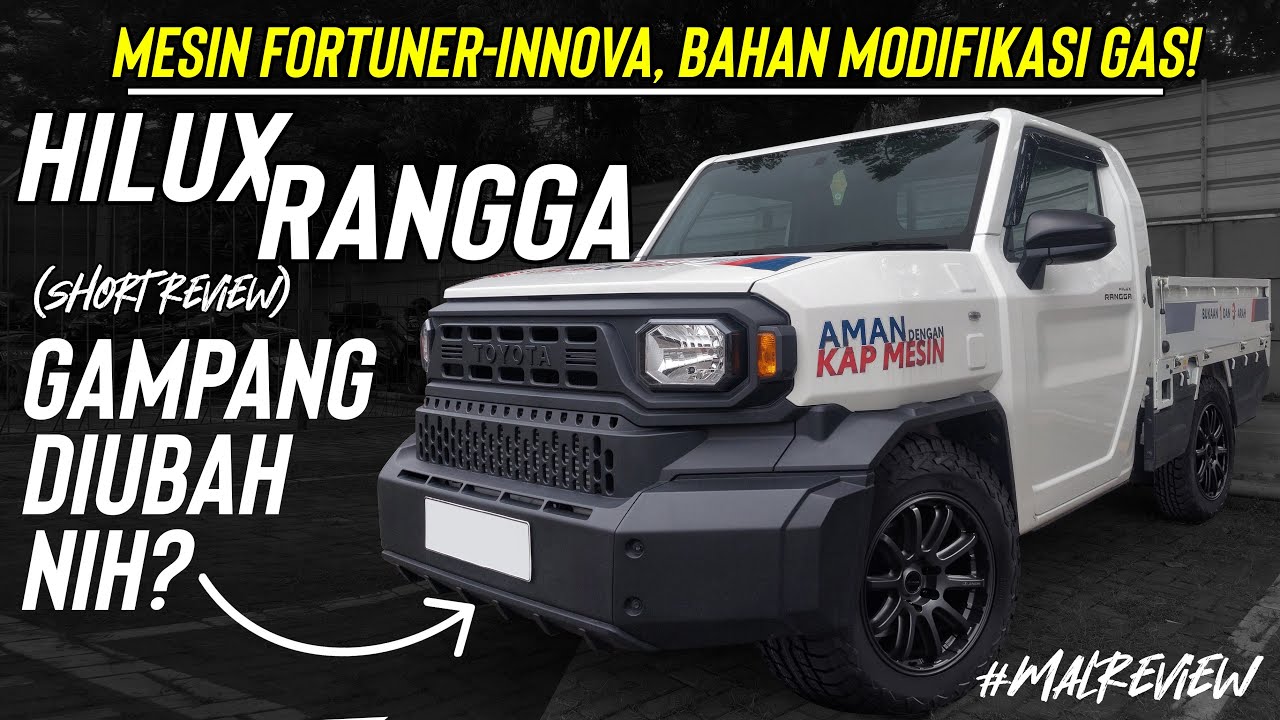 HILUX RANGGA 2GD 2025 NIH! | MESIN INNOVA, BENTUK LAND CRUISER? | Short ...