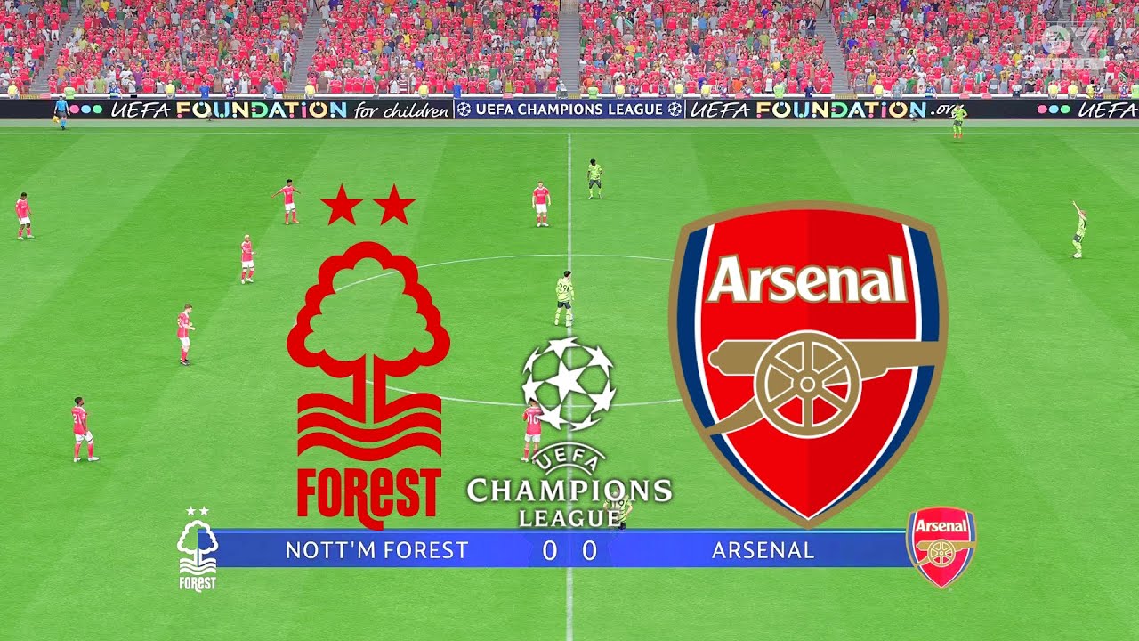 FC 24 | Nottingham Forest vs Arsenal - UCL UEFA Champions League - PS5 ...