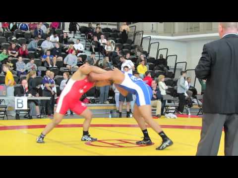 2013 Senior National Championships: 96 kg Parm Dhesi vs. Manjot Sandhu ...
