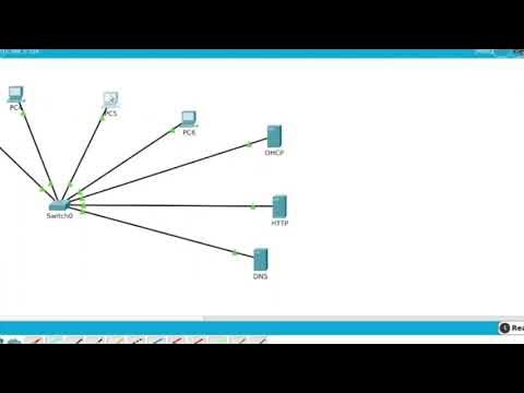 Como criar servidor DHCP, HTTP e DNS no simulador de redes Packet Tracer - YouTube