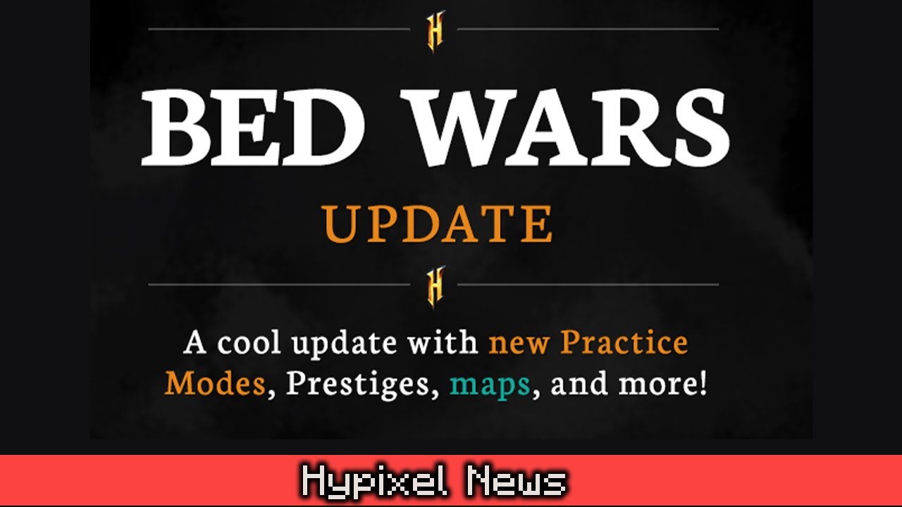 MASSIVE Bedwars Update!! | Hypixel News - YouTube