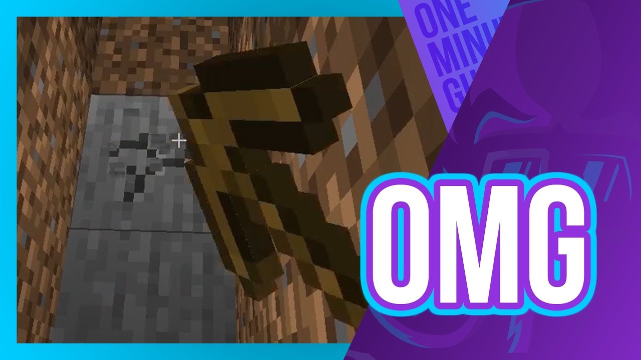 Mining Stone - Minecraft Java Edition 1.14.4 | One Minute Guide - YouTube