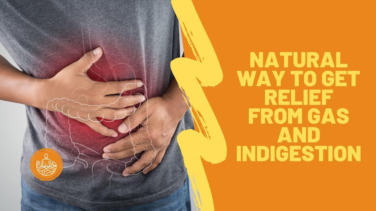 Natural solution to gas and indigestion | 3 minute Yoga sessions by ...