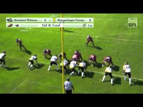 Eric Pender- GFL (German Football League) Kirchdorf Wildcats - YouTube