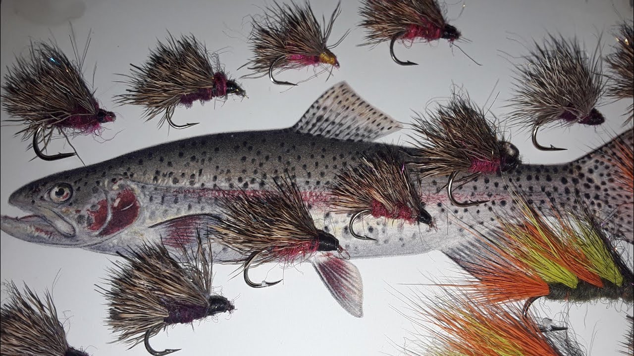 Fly tying the Sedge hog. Dry fly pattern tied by James Parry. - YouTube