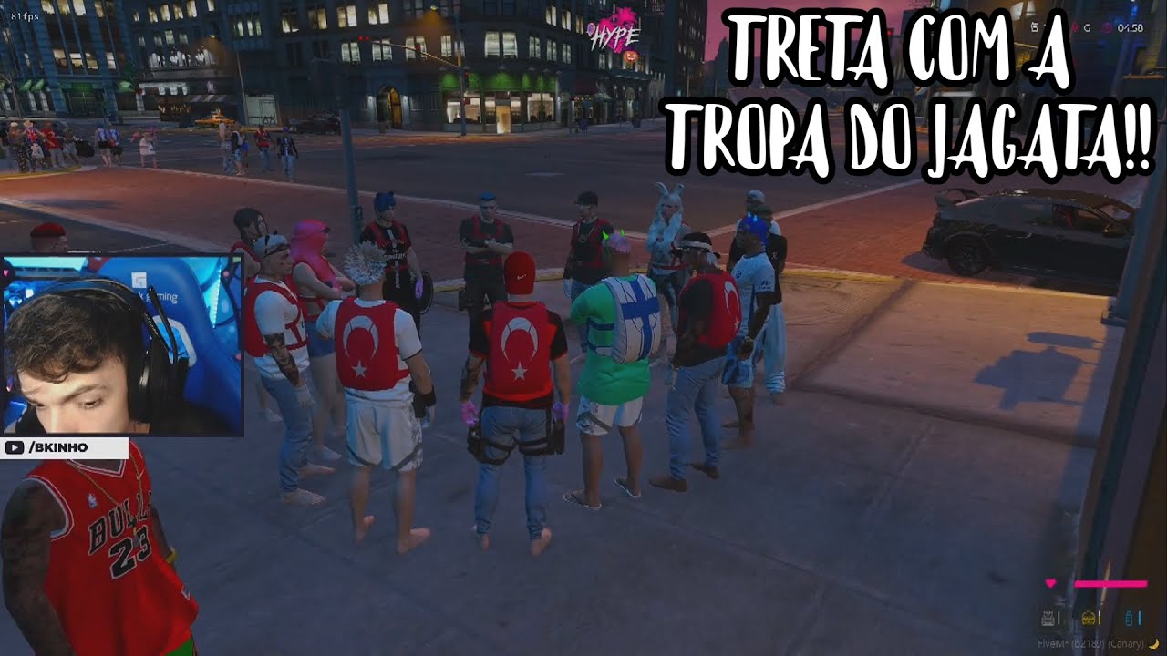 TRETA DA TURQUIA COM A TROPA DO JAGATA!! GTAV RP - YouTube