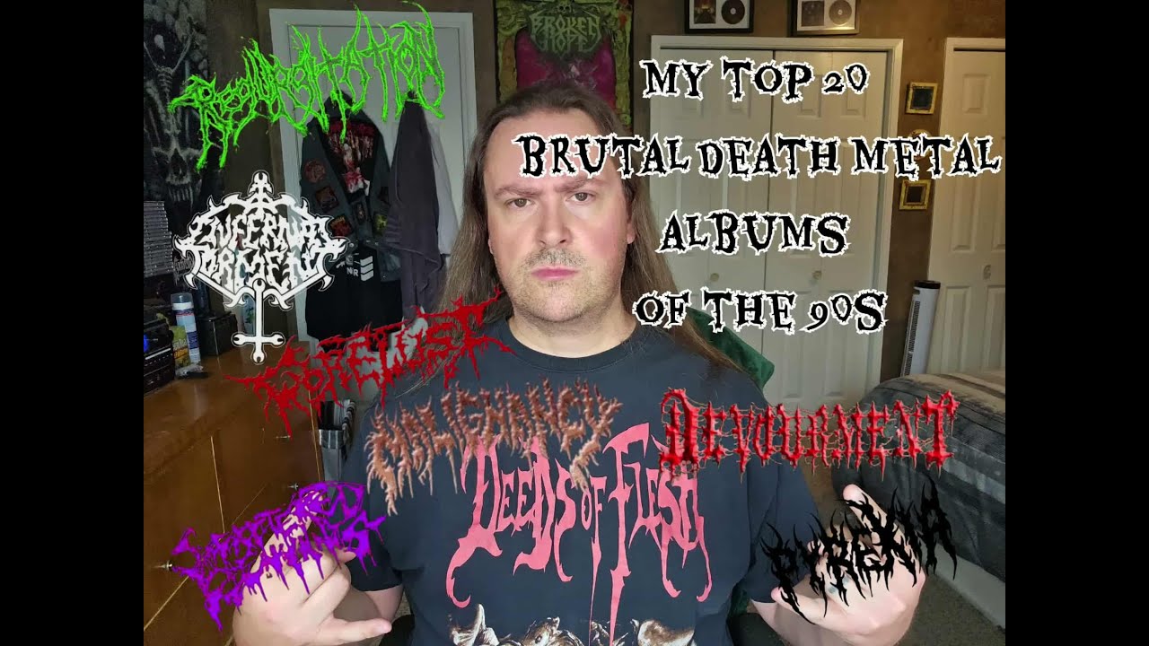 My Top 20 Favorite Brutal Death Metal Albums of the 1990s - YouTube