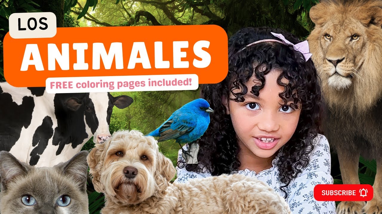 Los Animales | Learn Spanish for Kids | The Spanish Playhouse - YouTube