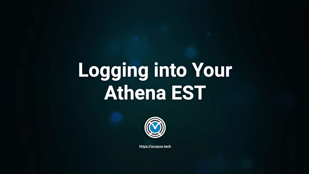 Logging Into Athena EST - Score History - YouTube