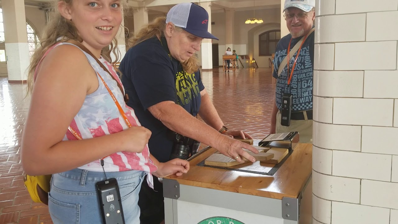 can you pass one of the tests at ellis island in time - YouTube