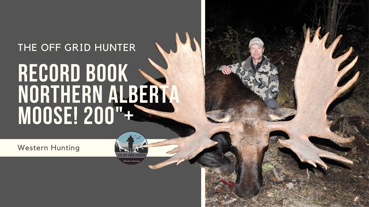 MONSTER Northern Alberta Moose Hunt! 200" B&C! MOOSE | SUPER SLAM - YouTube