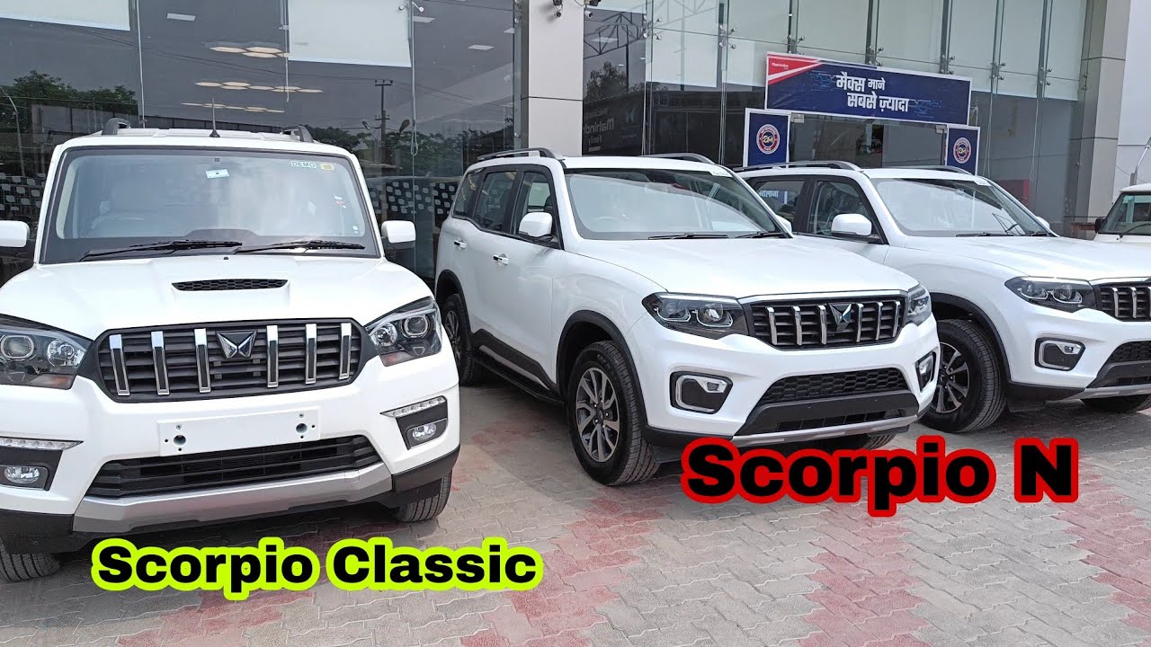 Scorpio n vs scorpio classic ! Scorpio Classic 2022 🇮🇳💪 WALKROUND ...