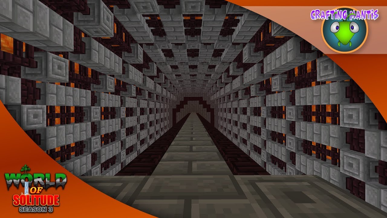 Nether Elevator ♥ Ep. 5 ♥ World of Solitude Minecraft Lets Play - YouTube