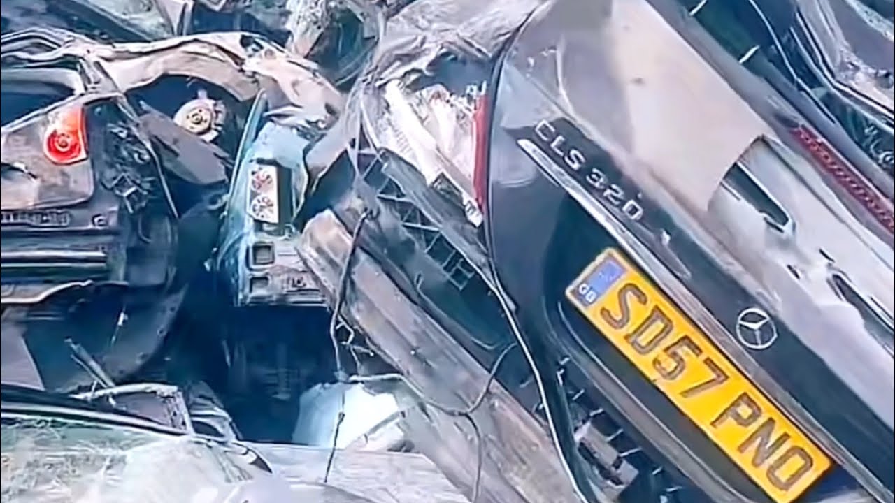 💥VRS Dismantling car Honda Civic /Opel Insignia / CLS 320 Incredible ...