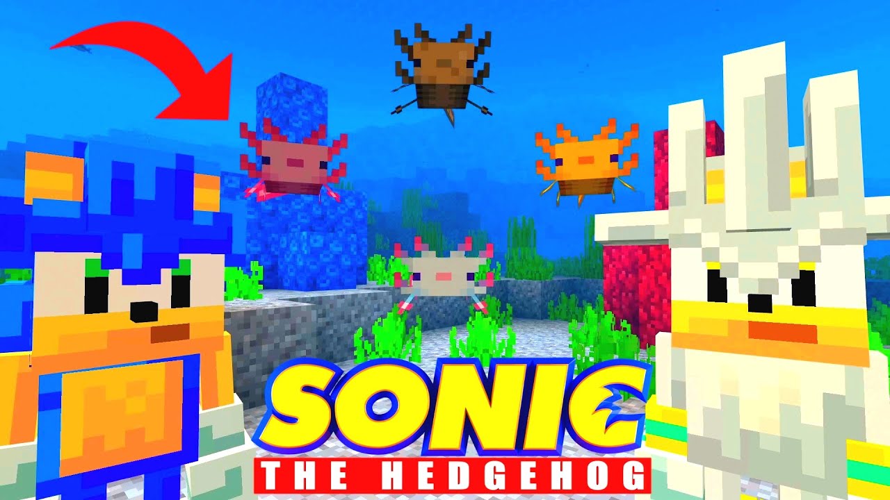 Sonic's Hunt For The RAREST Axolotl! [42] | Sonic And Friends ...