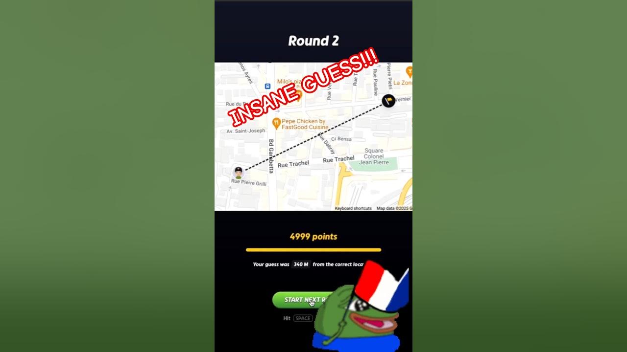 Insane Geoguessr Guess!!! - YouTube